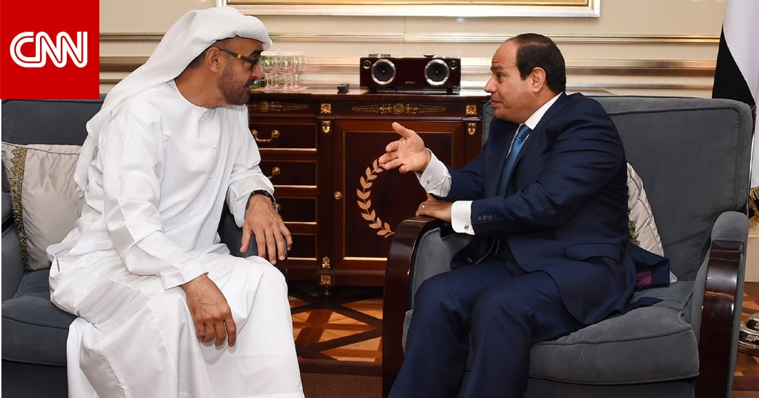 السيسي يلتقي محمد بن زايد في روسيا وولي عهد أبوظبي يؤكد دعم الإمارات