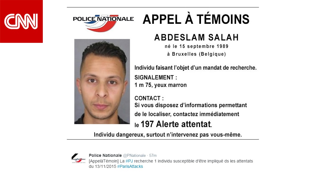 تيم ليستر يكتب لـcnn الجدول الزمني لهروب صلاح عبدالسلام من السلطات