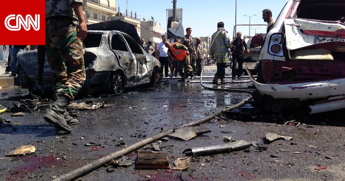 سوريا مقتل 14 شخصا في تفجير مزدوج بحمص وداعش يدعى المسؤولية Cnn Arabic