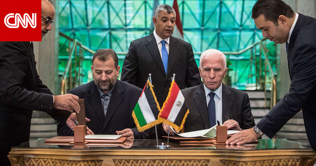 حماس وفتح توقعان اتفاق المصالحة رسمياً بعد 10 سنوات من الانقسام Cnn