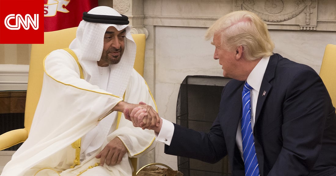 قبل استقباله أمير قطر ترامب يتفق مع محمد بن زايد على أهمية وحدة