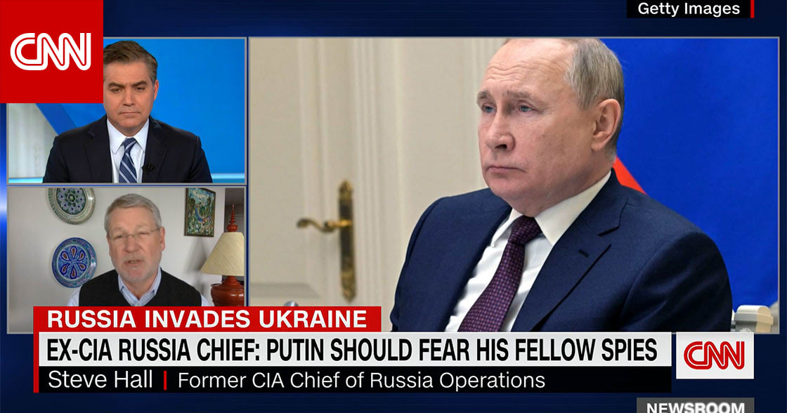 مسؤول Cia ترأس عمليات روسيا سابقا يوضح لـcnn ما يتوجب على بوتين الخوف