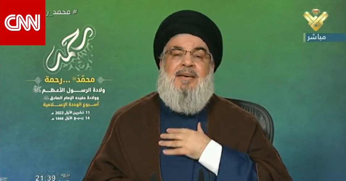 نصرالله يثير تفاعلا بما قاله عن ترسيم الحدود.. نتنياهو: لابيد استسلم ...