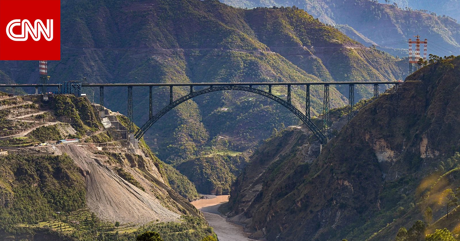 "India's Highest Railway Bridge: The Chenab Bridge in Jammu and Kashmir ...