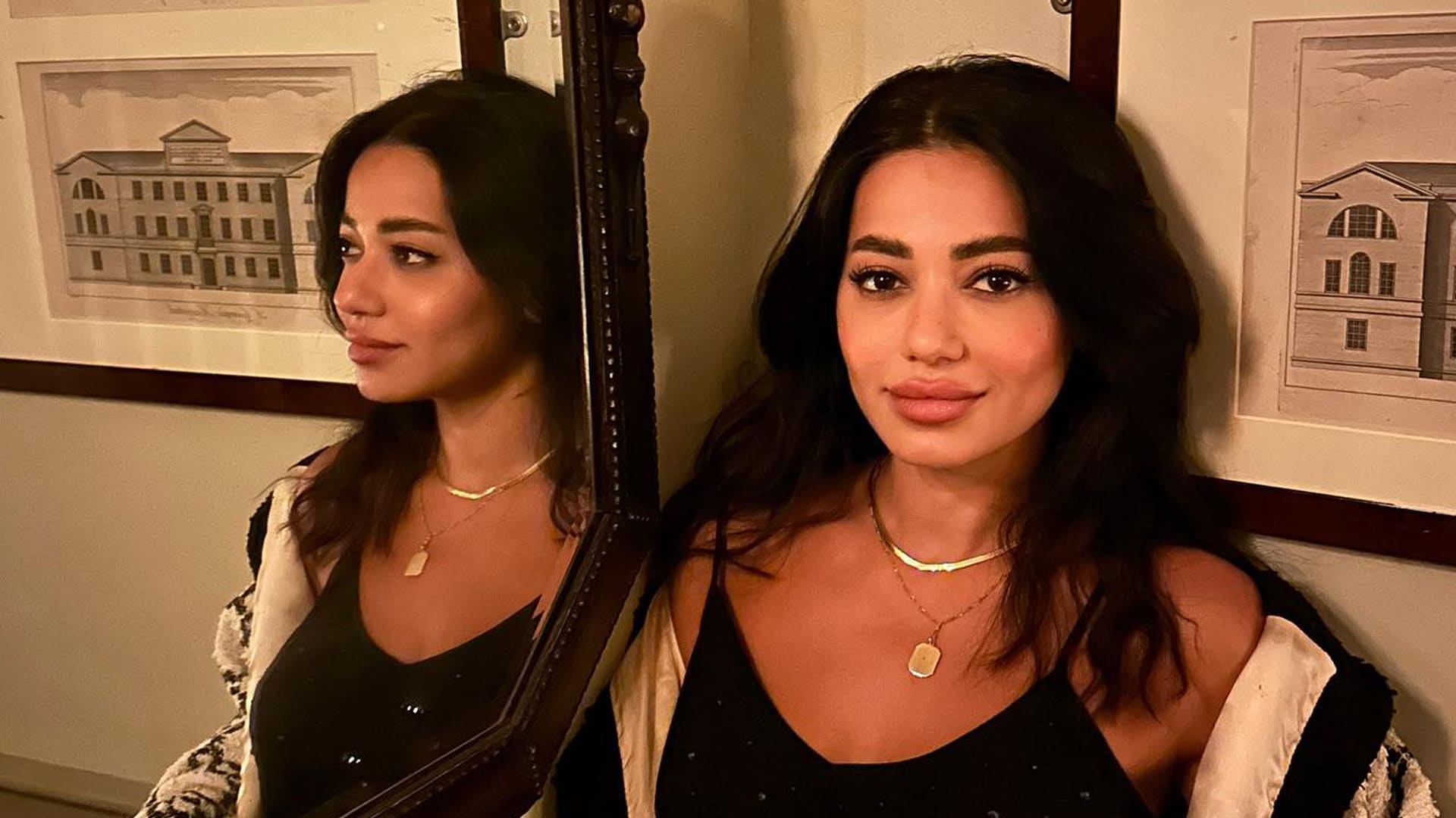 رحمة رياض تثير تفاعلاً برسالة لوطنها العراق