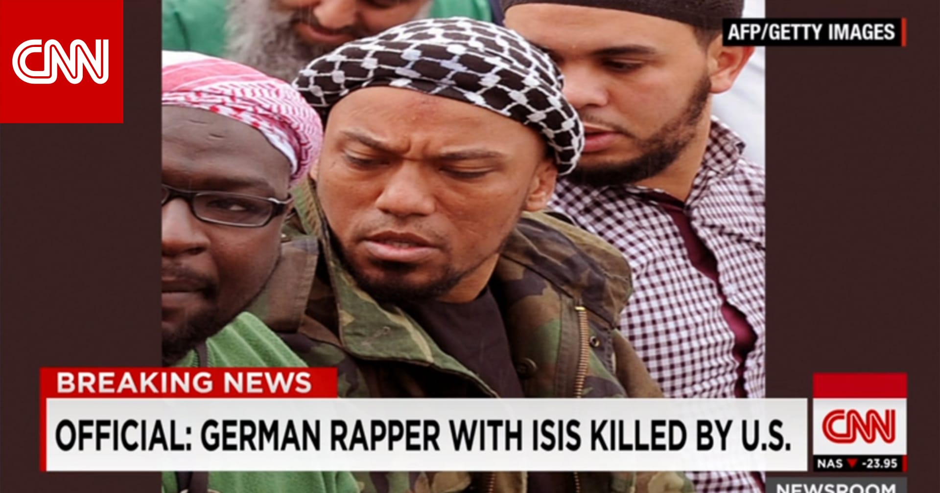 شبكتنا تكشف الخبر أولا مسؤول أمريكي لـcnn مغني الراب الألماني بصفوف