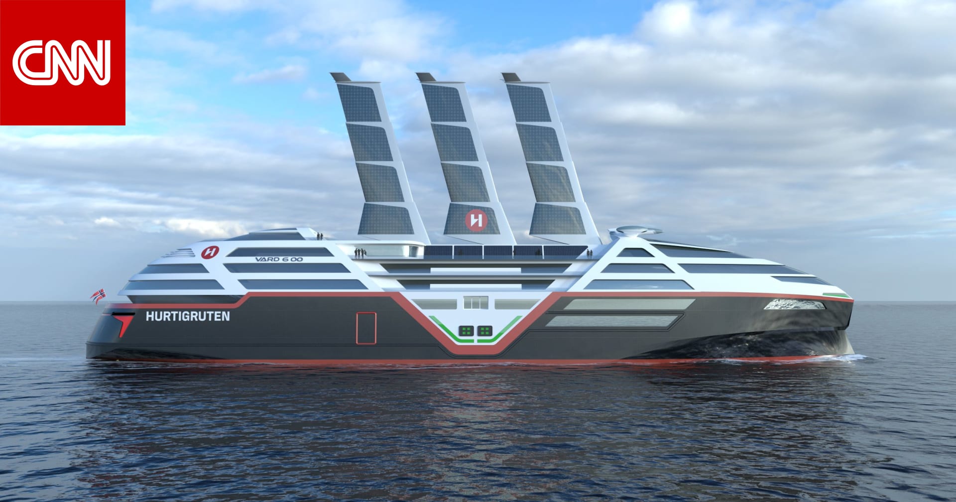 خطط لإطلاق سفينة كهربائية ذات أشرعة شمسية عملاقة في عام 2030 - CNN Arabic