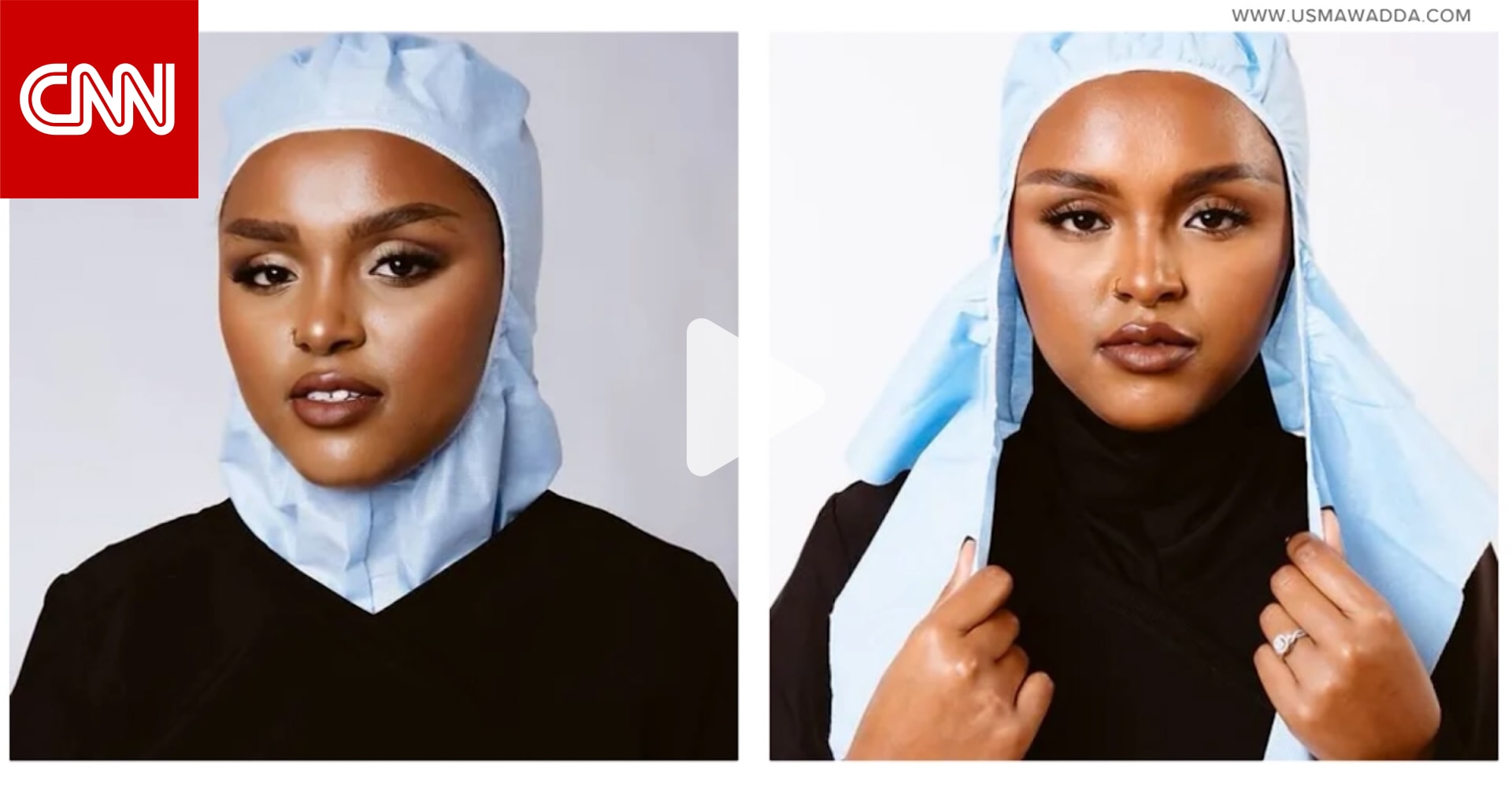 أمريكيتان اخترعتا حجابًا صحيًا "يستخدم لمرة واحدة".. حفاظًا على صحتهما خلال الجائحة - CNN Arabic