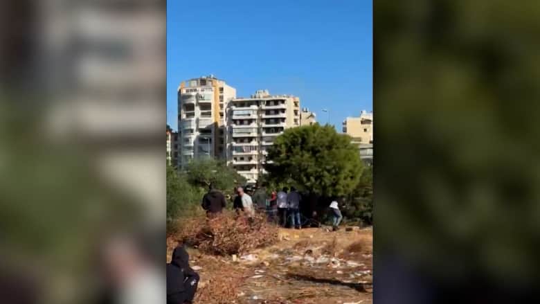 فيديو يظهر قصف مبنيين في بيروت والجيش الإسرائيلي يوضح سبب استهدافهما