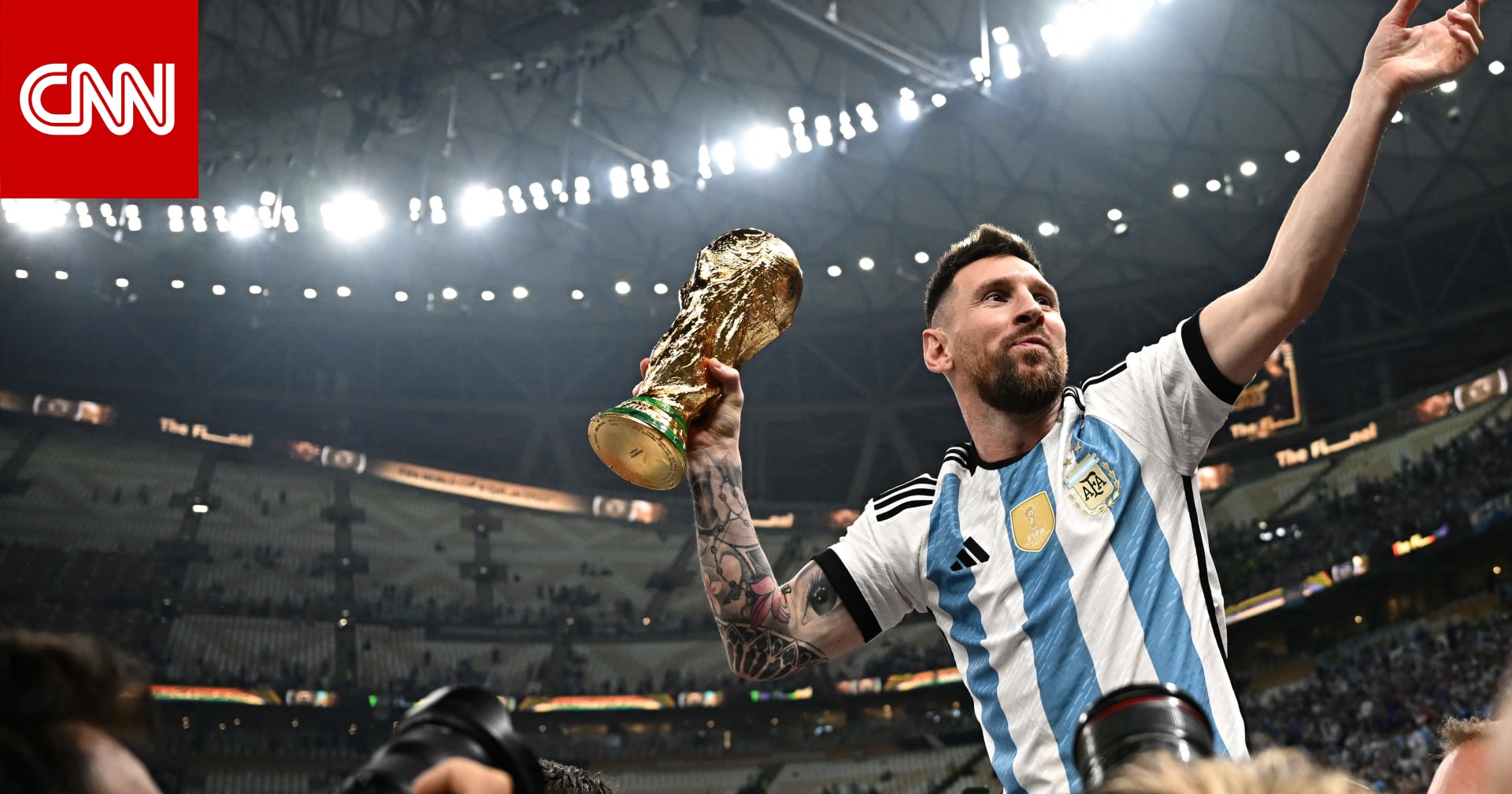 الأرجنتين تتوج بكأس العالم قطر 2022 بعد الفوز على فرنسا بركلات الترجيح