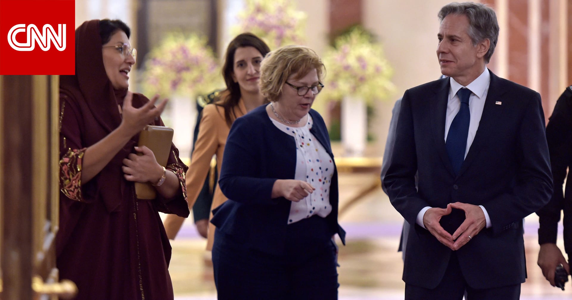 السعودية.. تفاعل على فيديو رد بلينكن على سؤال صحفية بعد اجتماعه مع محمد بن سلمان - CNN Arabic