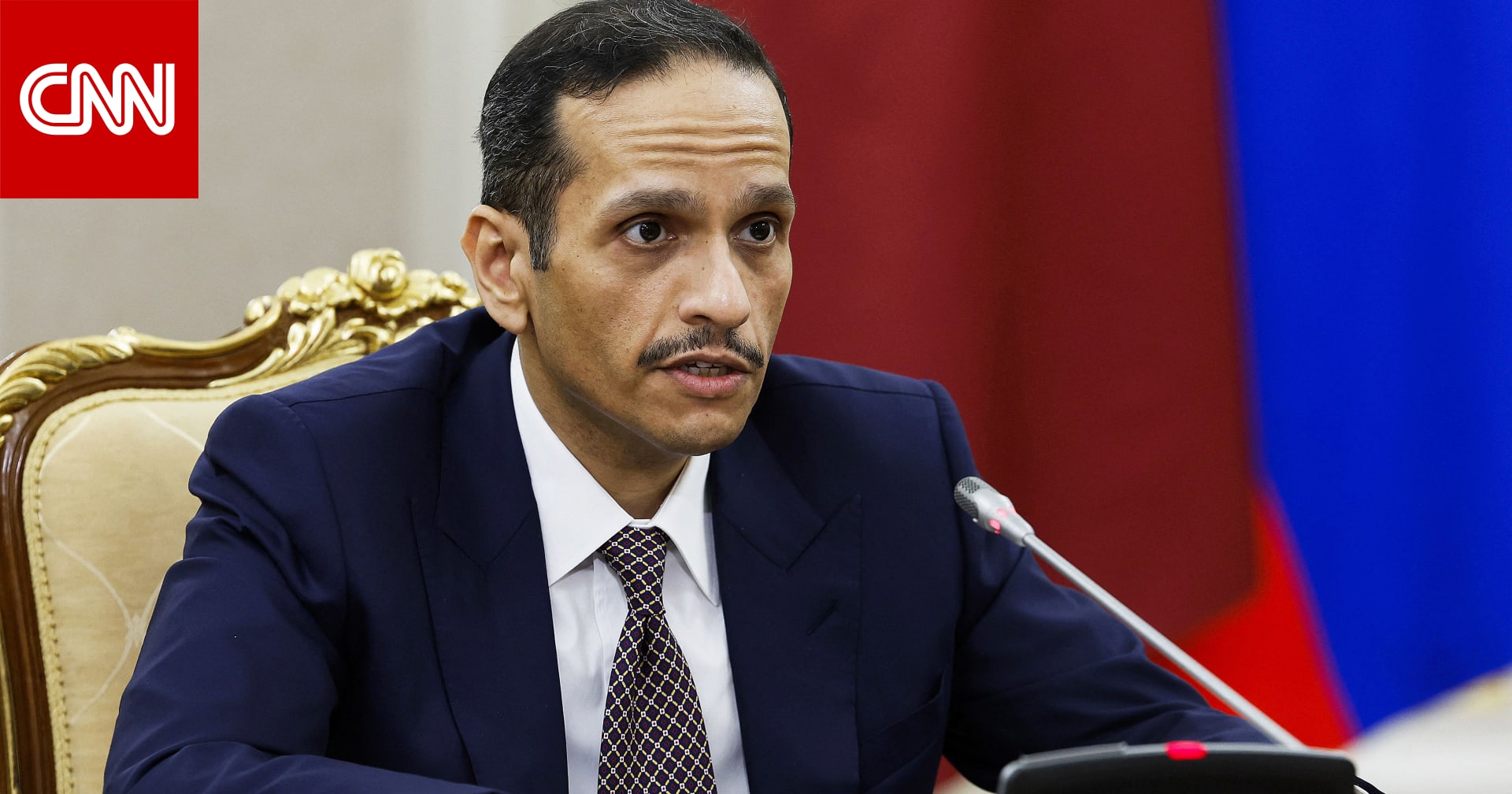 رئيس الوزراء القطري يتعهد بتقديم 100 مليون دولار لأوكرانيا خلال زيارته